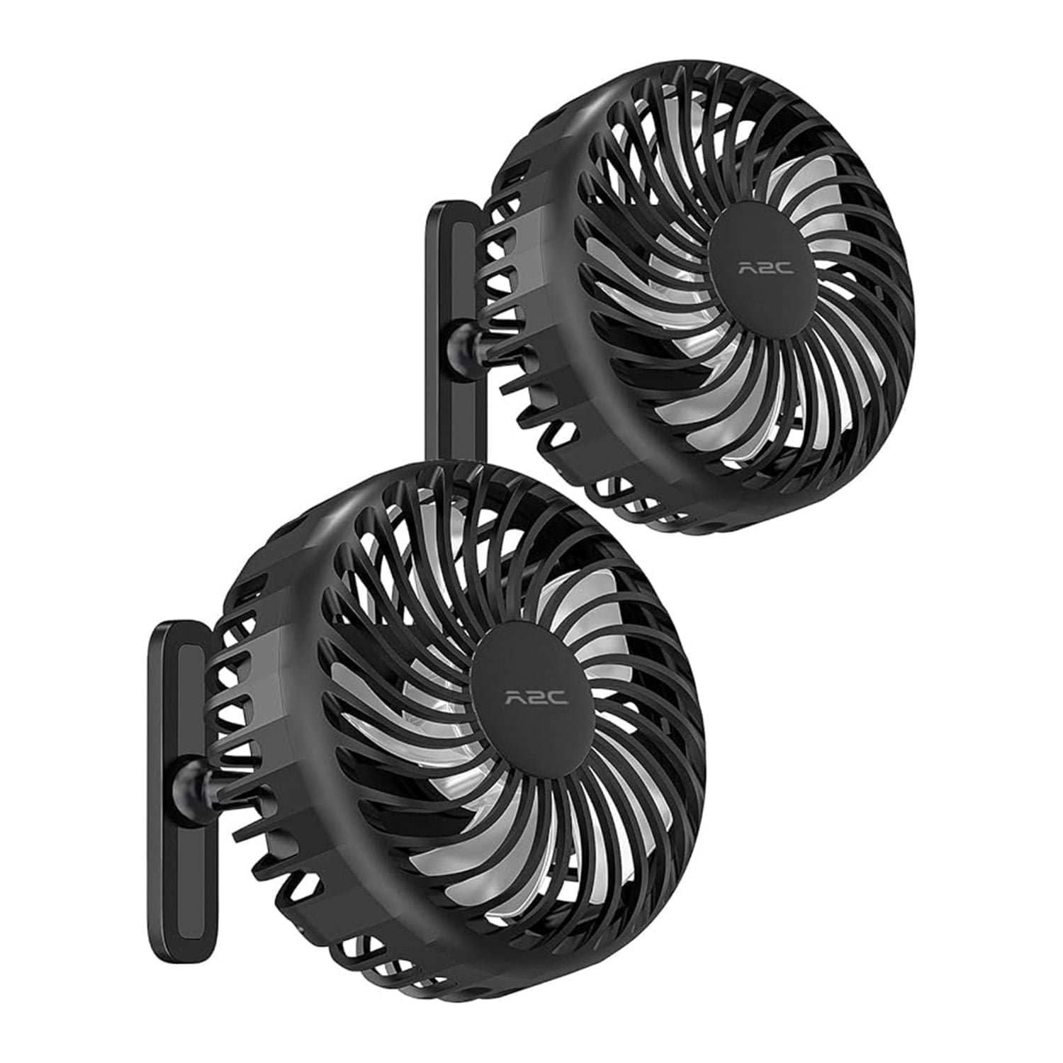 A2C Portable Fan, Rechargeable Magnetic Base Battery Operated 3-Speed ...