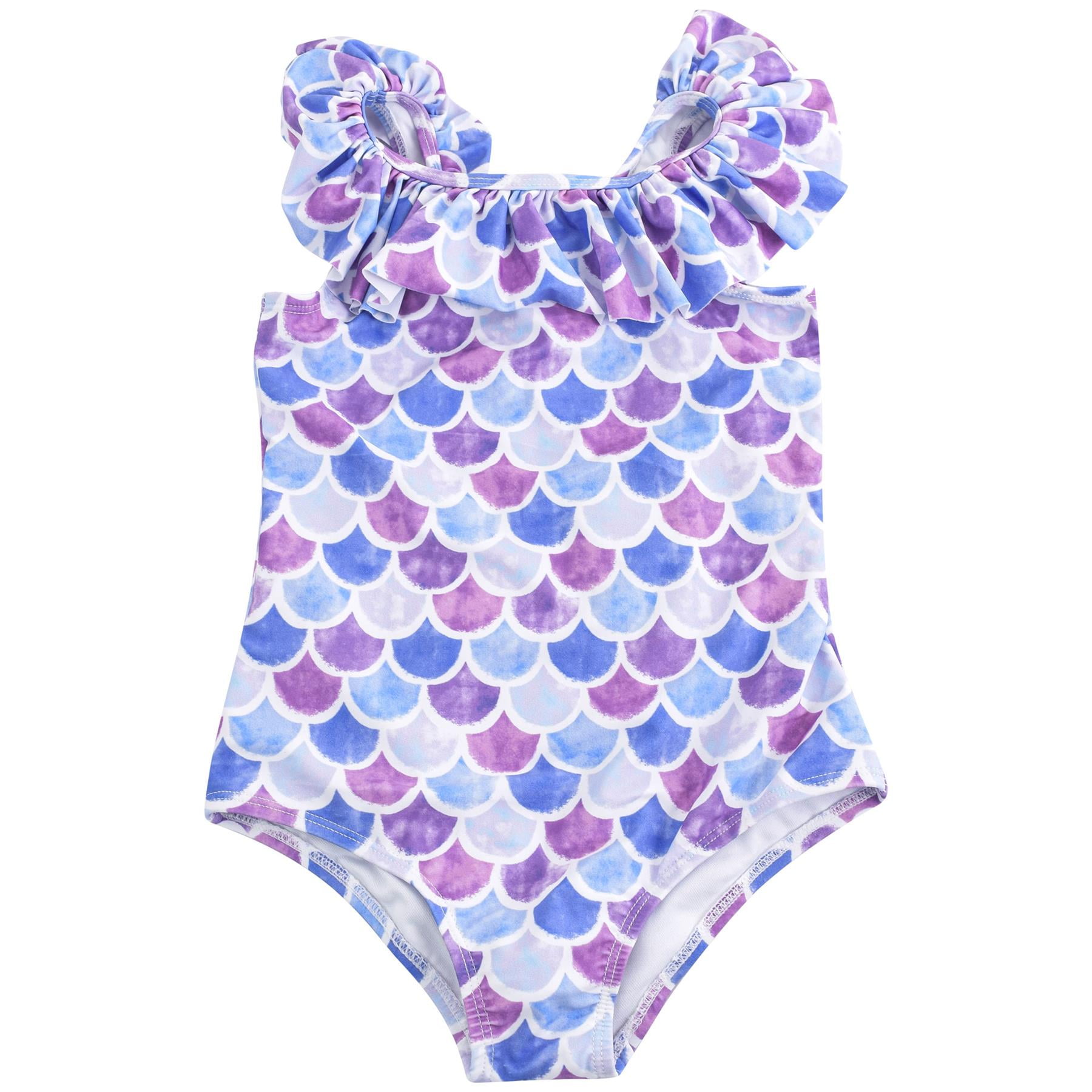 A2Z 4 Kids Girls All in One Swimming Costume One Piece Quick Dry ...