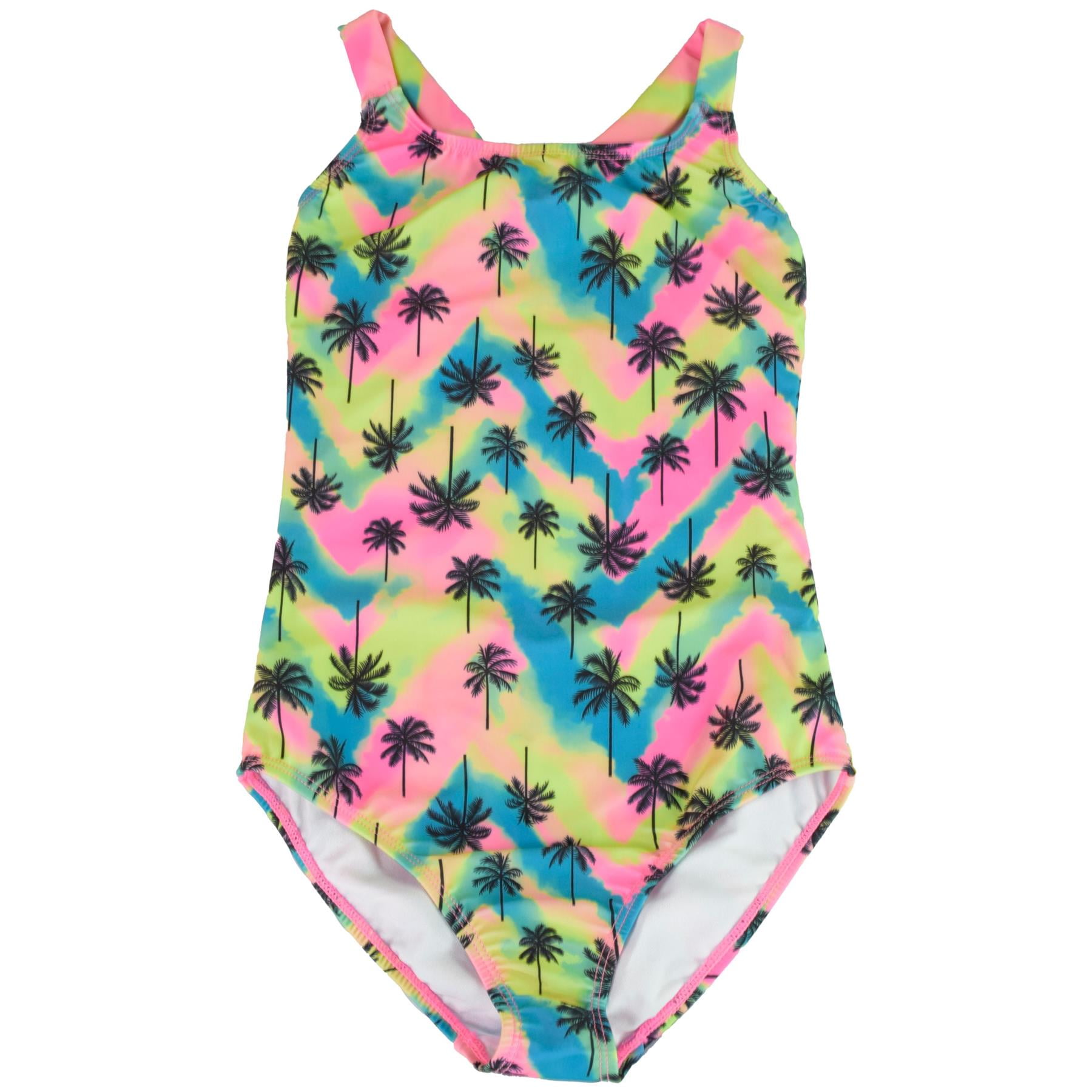 A2Z 4 Kids Girls All in One Swimming Costume One Piece Quick Dry ...