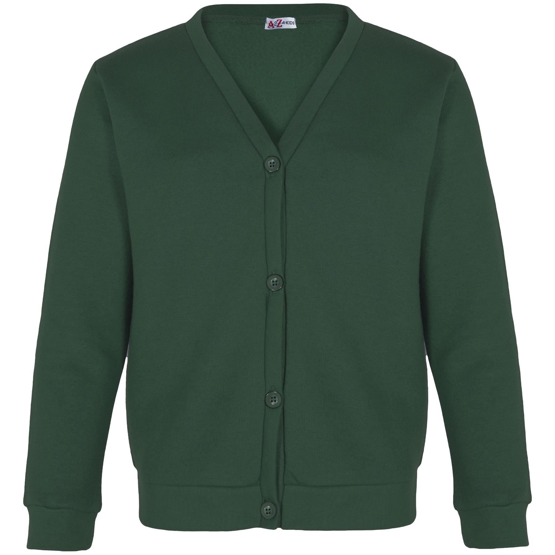 A2Z 4 Kids Girls Club Scouts School Uniform - UF Cardigan Green 9-10 ...