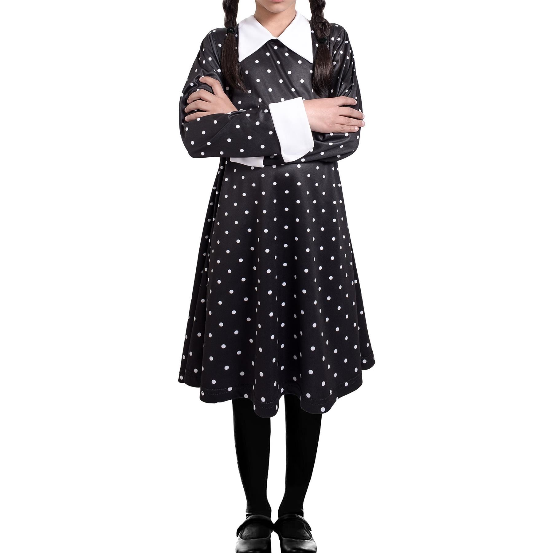 A2Z 4 Kids Girls Swing Dress Long Sleeves Peter Pan Collar - Swing ...