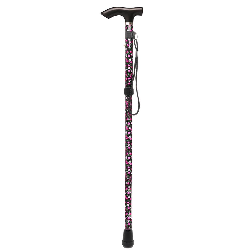 A2Z Unisex Lightweight Foldable Walking Stick Adjustable Height ...