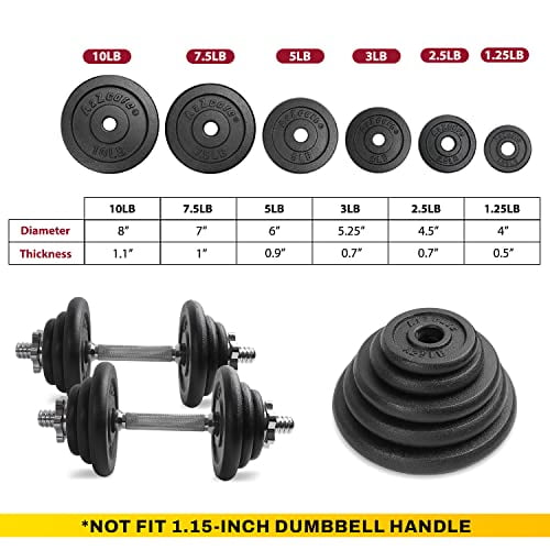 1 Inch Weights