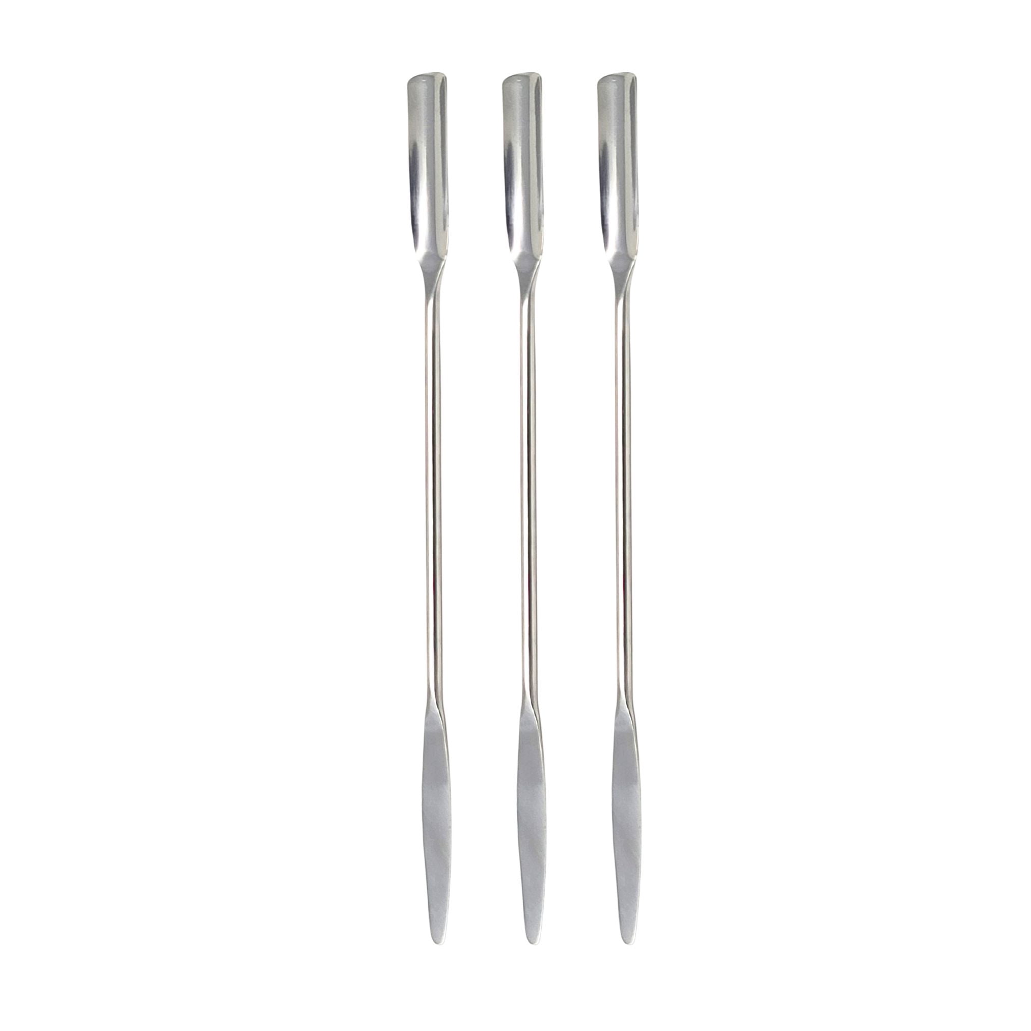 A2ZSCILAB Pro Stainless Steel Cosmetic Makeup Spatulas & Stirring Rod ...