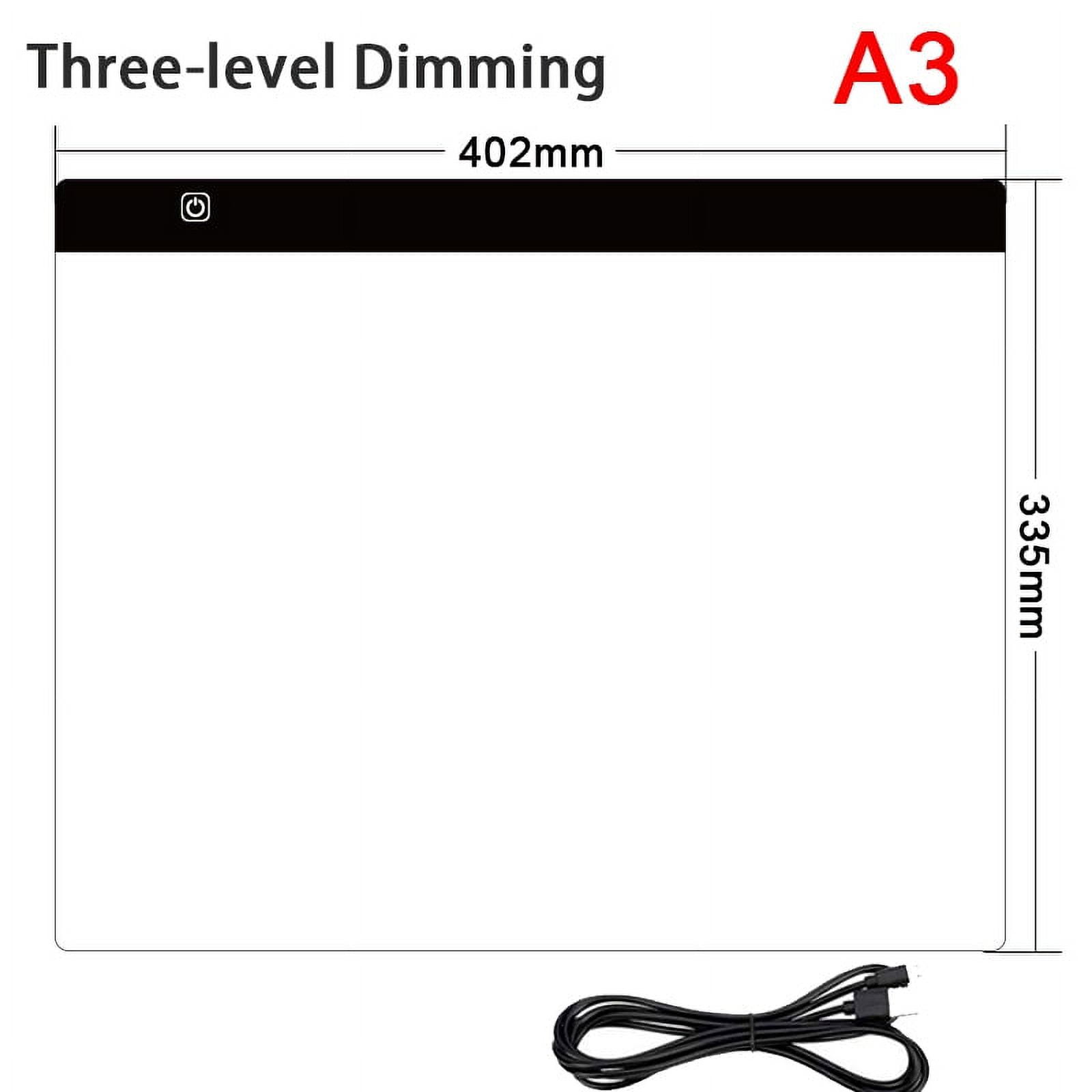 A3 A4 A5聽Drawing Tablet Diamond Painting board USB Art Copy Pad Writing ...
