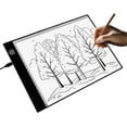 A3 A4 A5 LED Light Box for Tracing and Drawing - Ultra Thin Adjustable ...