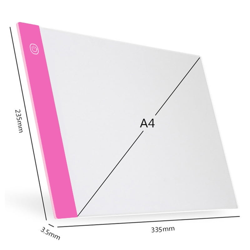 A3/A4/A5 Three Level Dimmable Led Light Pad Drawing Board Pad Tracing ...