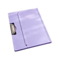 A3 Document Folder with Metal Clip and Elastic Closure Strap for Large ...