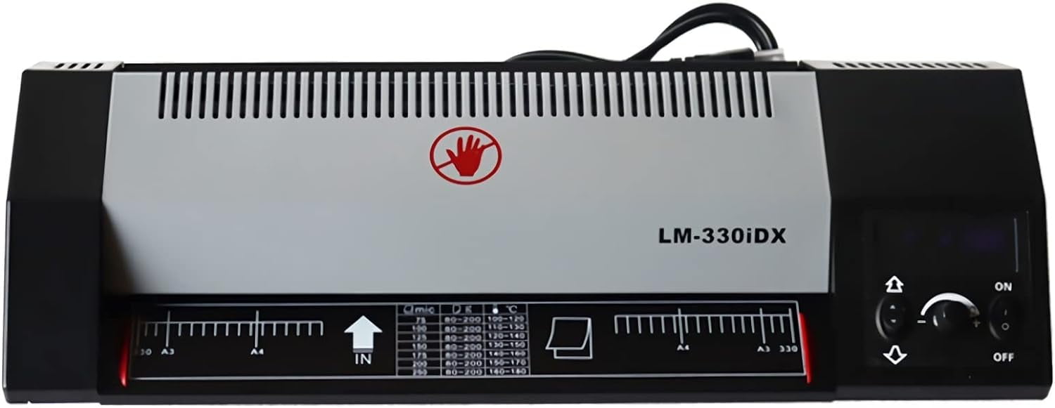 A3 Laminator Hot Cold Laminating Machine 13" Desktop Thermal Laminator ...