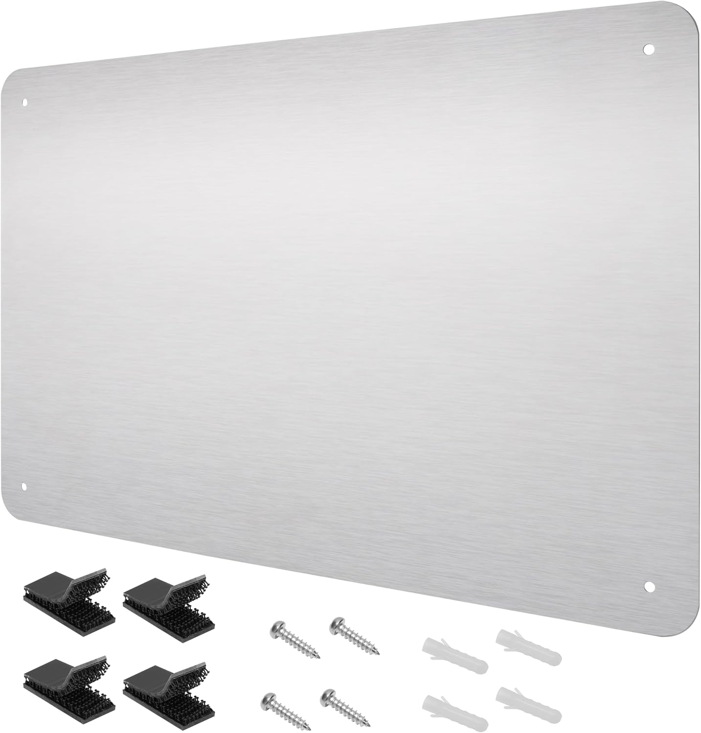 A3 Magnetic Stainless Steel Notice Board - 30 x 45cm/12 x 18 Inches ...