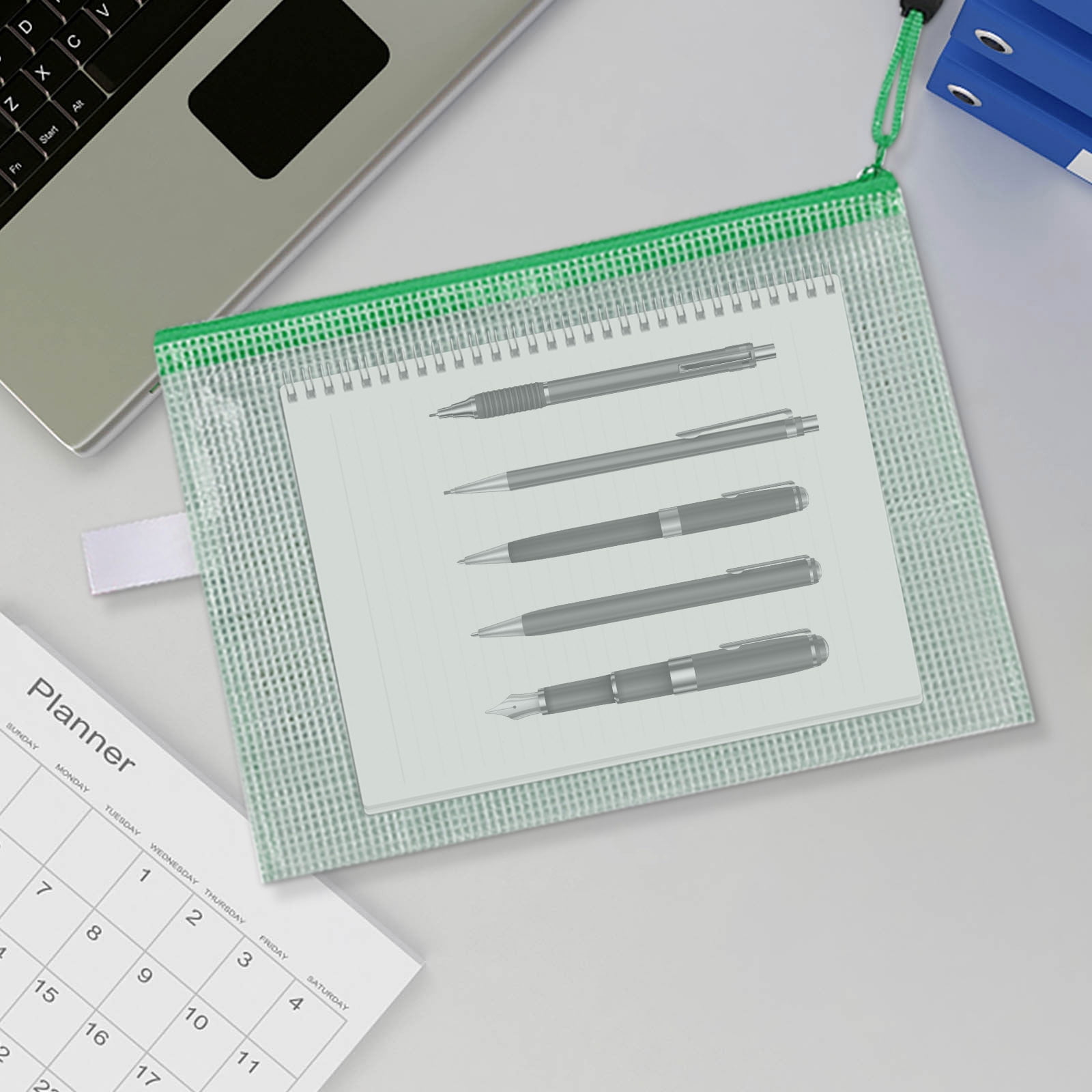 A3 Mesh Zipper Bag - Organize Documents Easily, A3 Mesh Zipper File Bag ...