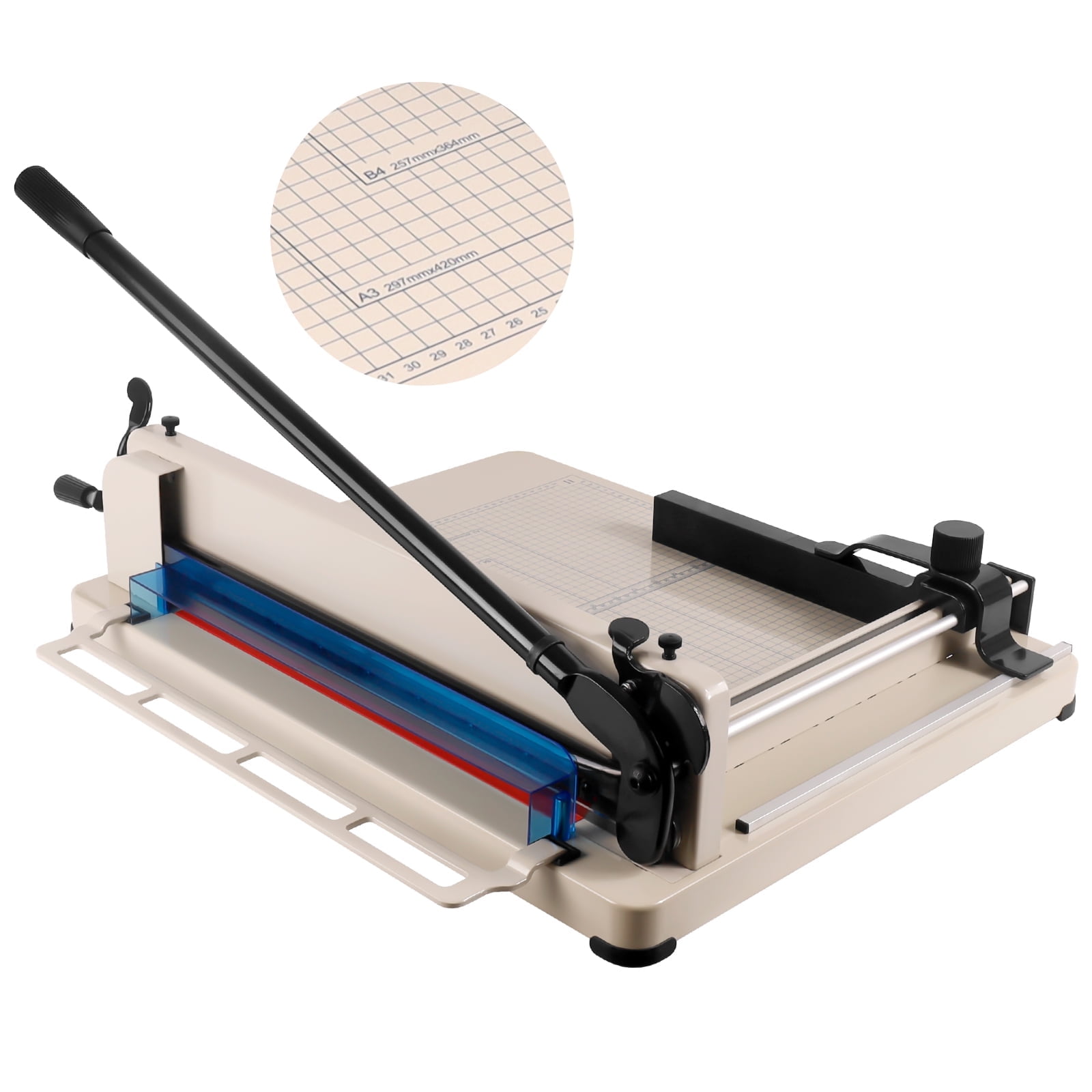 A3 Paper Cutter, 17 Inch Heavy Duty Guillotine Paper Cutter for Offices ...