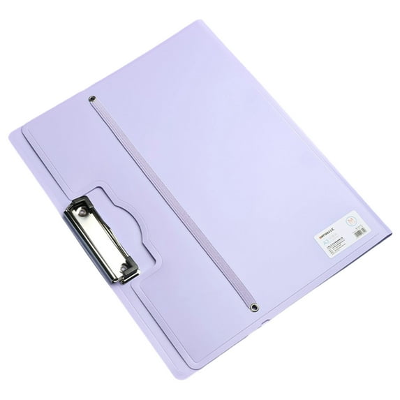 A3 Plastic Document Folder with Metal Clip - Durable, Frosted Finish ...