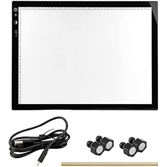 A3 Portable Tracing Light Box, Sketch Drawing Light Pad, Ultra-Thin LED ...