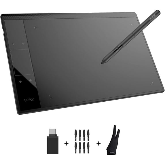 A30 V2 Drawing Tablet 10x6 Inch Graphics Tablet with 8192 Pressure ...