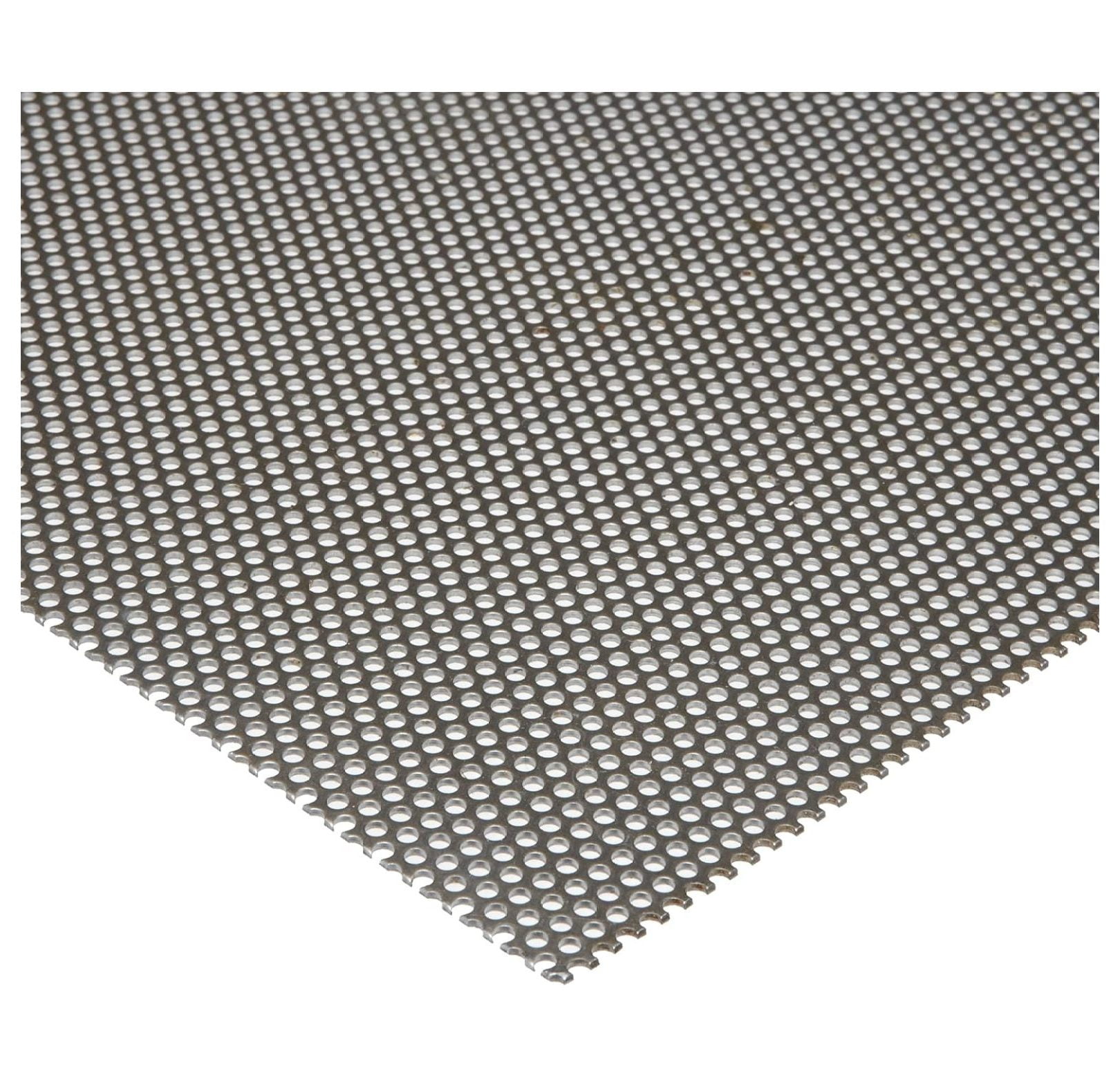 A36 Carbon Steel Perforated Sheet, Unpolished (Mill) Finish, Hot Rolled ...