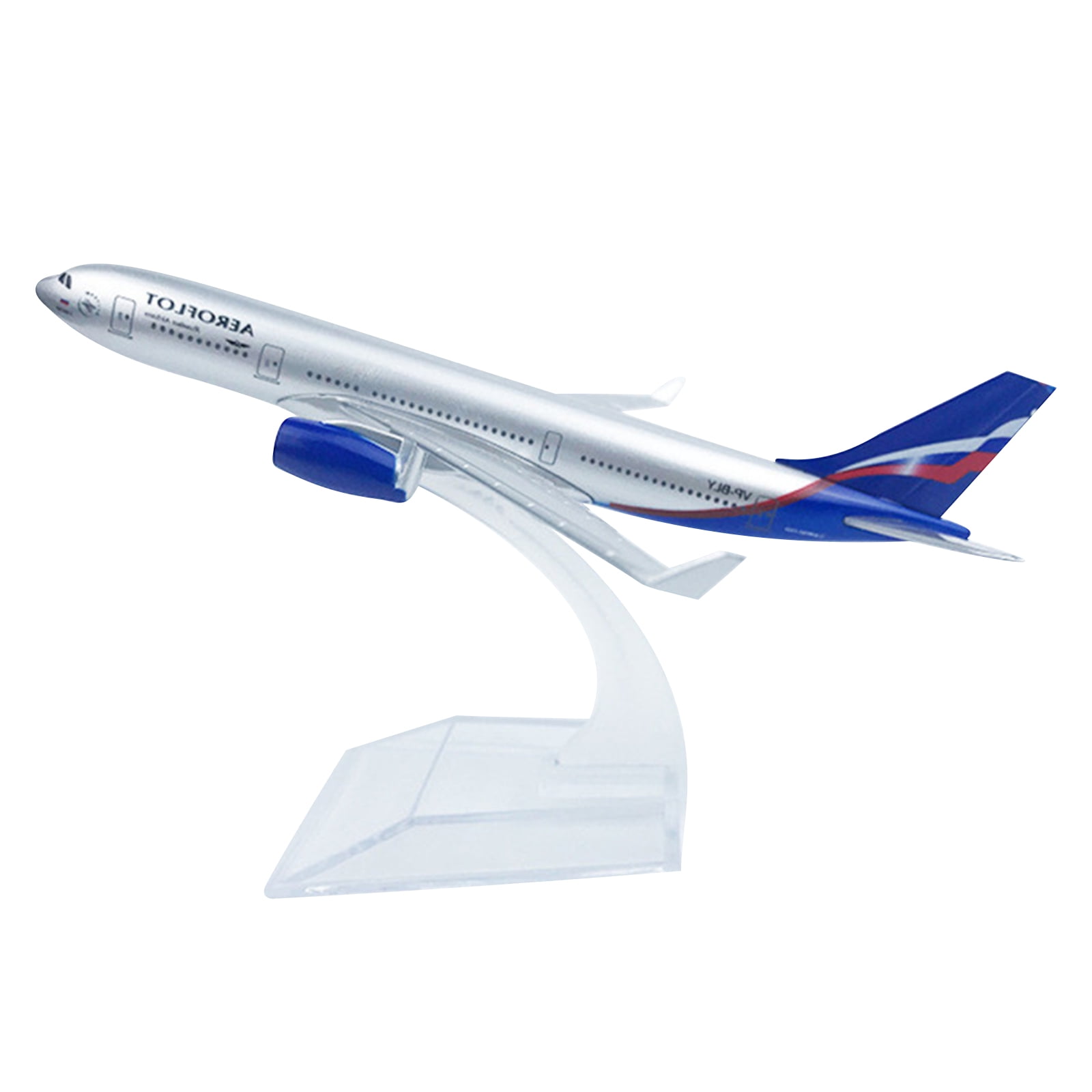 A380 Russian Airlines For Airbus Civil Airliner Model 16cm Simulation ...
