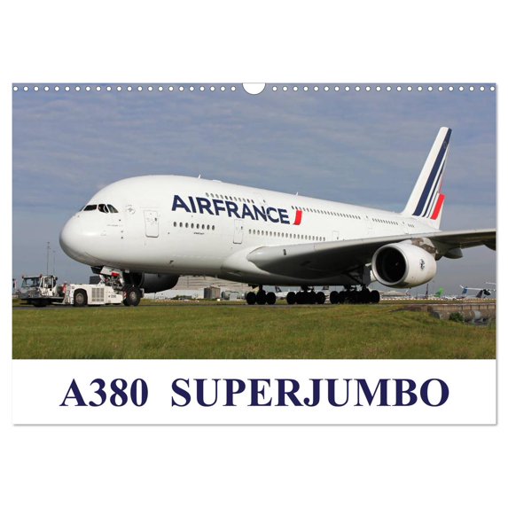 A380 SuperJumbo (Wall Calendar 2026 DIN A3 Landscape), CALVENDO 12 ...