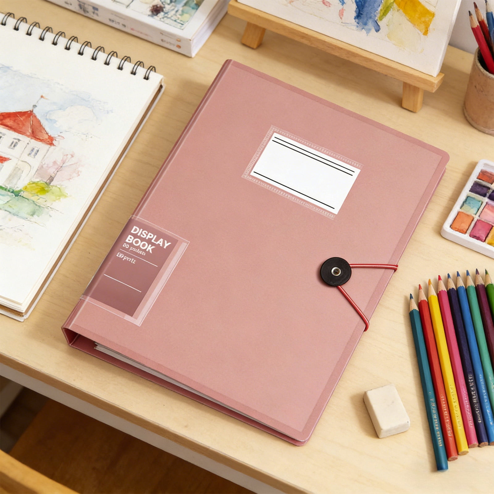 A4 30 Pockets Expanding Document Folder, Plastic Snap Closure Envelopes ...