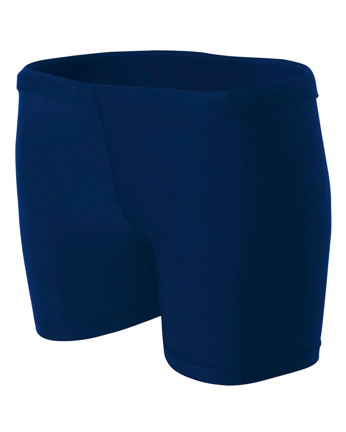 A4 4" Compression Short For Women in Navy | NW5313 - Walmart Business Supplies