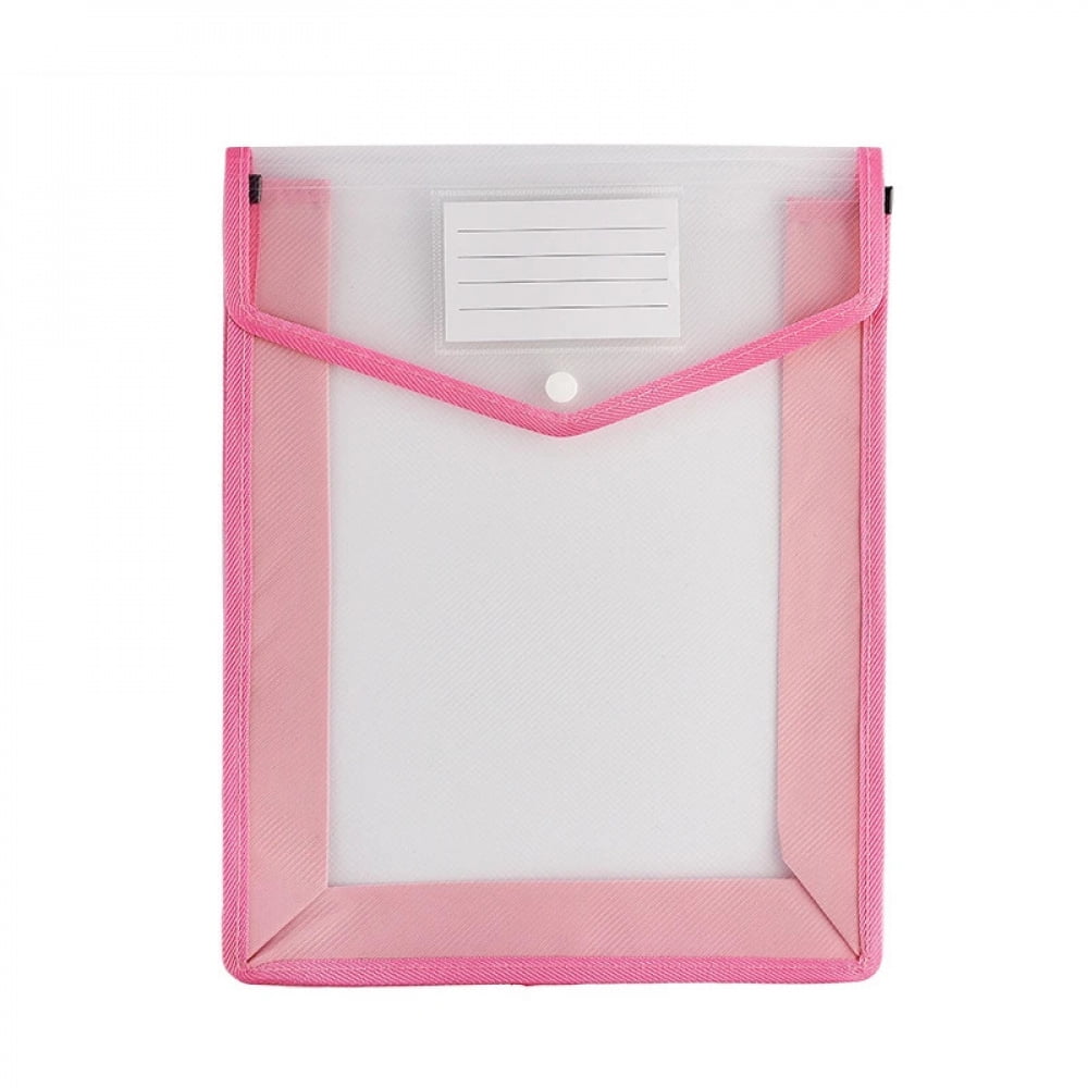 A4/5 File Folders Durable PVC Bag Large Capacity Document Bag ...