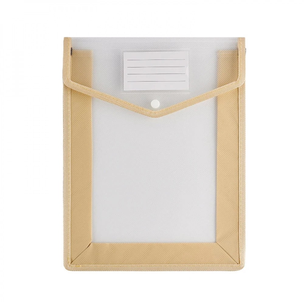 A4/5 File Folders Durable PVC Bag Large Capacity Document Bag ...