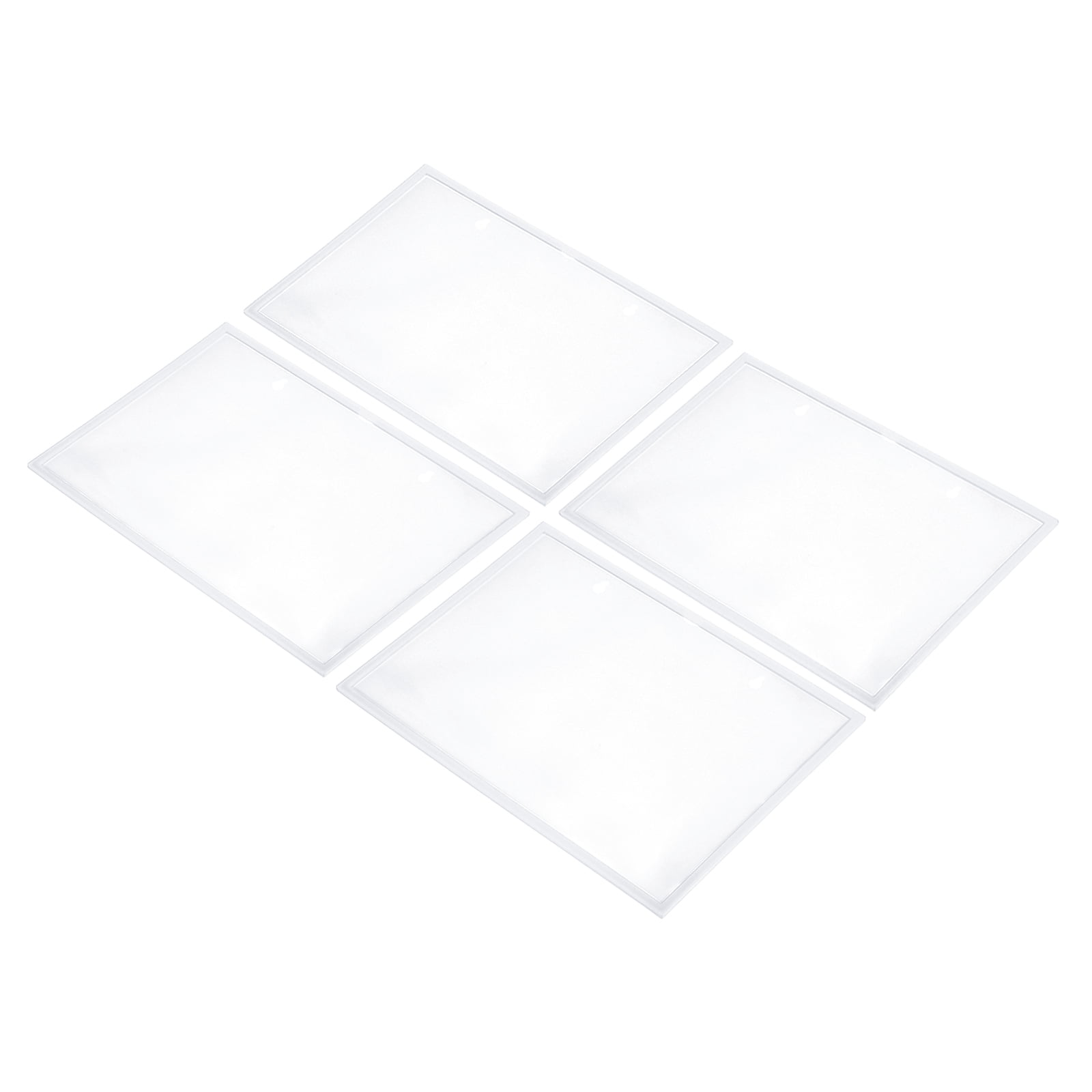 A4 8.3x11.7 Inch Magnetic Sign Holder, Display Frame for Office, White ...