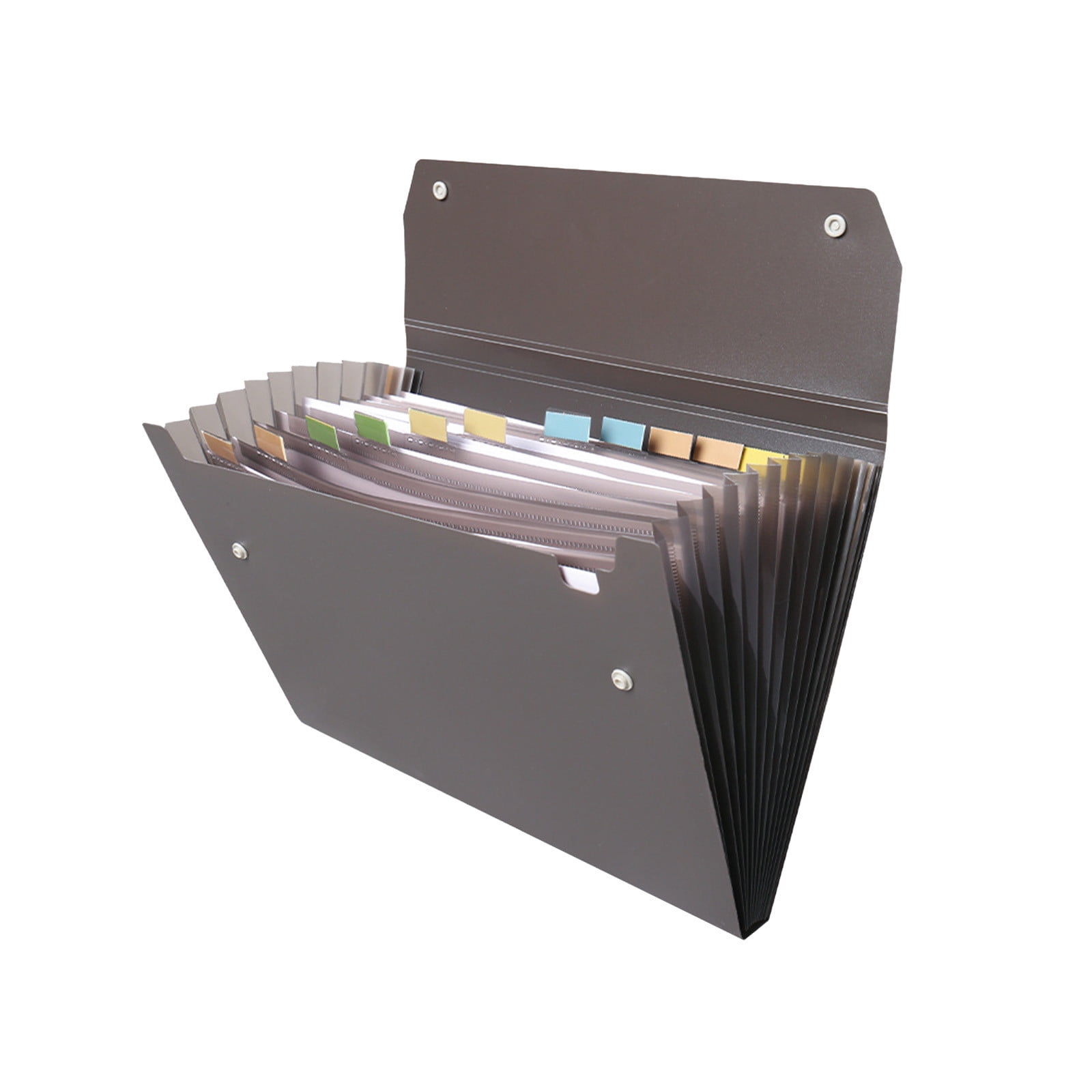A4 Accordion File Bag, 12-Pocket Waterproof Folder with Secure Double ...