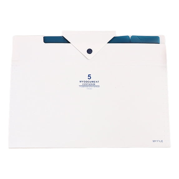 A4 Accordion File Folder Multi-Pocket Student Exam Paper Organizer ...