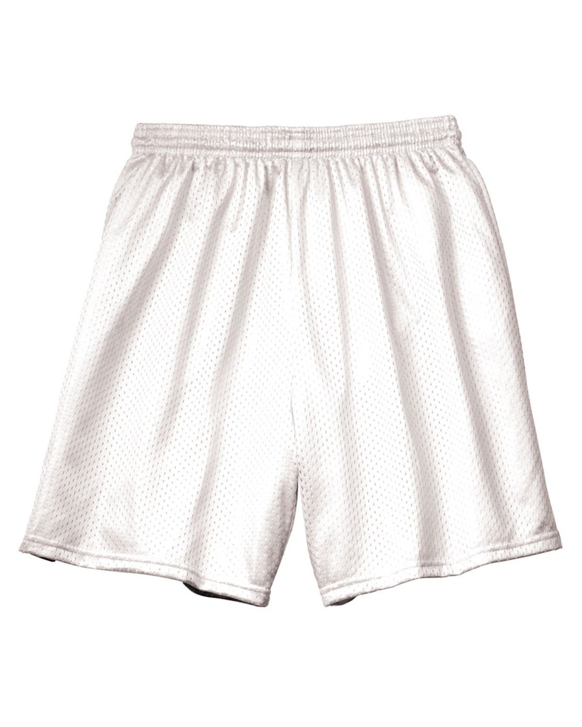 A4 Adult Seven Inch Inseam Mesh Short - N5293 - WHITE 2X Large - Walmart.com