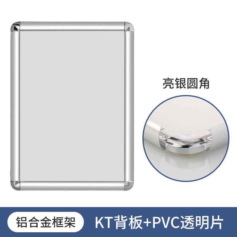 A4 Aluminum Alloy Snap Frame Wall Mounting Picture Frame A4 Poster ...