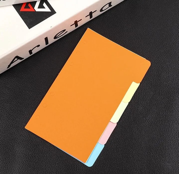 A4 B5 A5 A6 A7 Loose Leaf Notebook Refill Spiral Binder Inner Page Grid ...