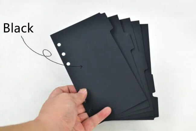 A4 B5 A5 A6 A7 Loose Leaf Notebook Refill Spiral Binder Inner Page Grid Blank Line Diary Agenda ...