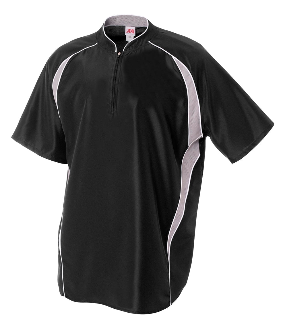 A4 Batting Jacket For Men in Black | N4241 - Walmart.com