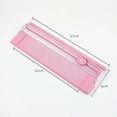 A4 Bidirectional Cutting Paper Cutter with Pull-out Ruler for Photo ...