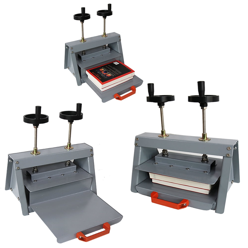 A4 Bill Press Leveler Flatten Machine Manual Double Wheels Small ...