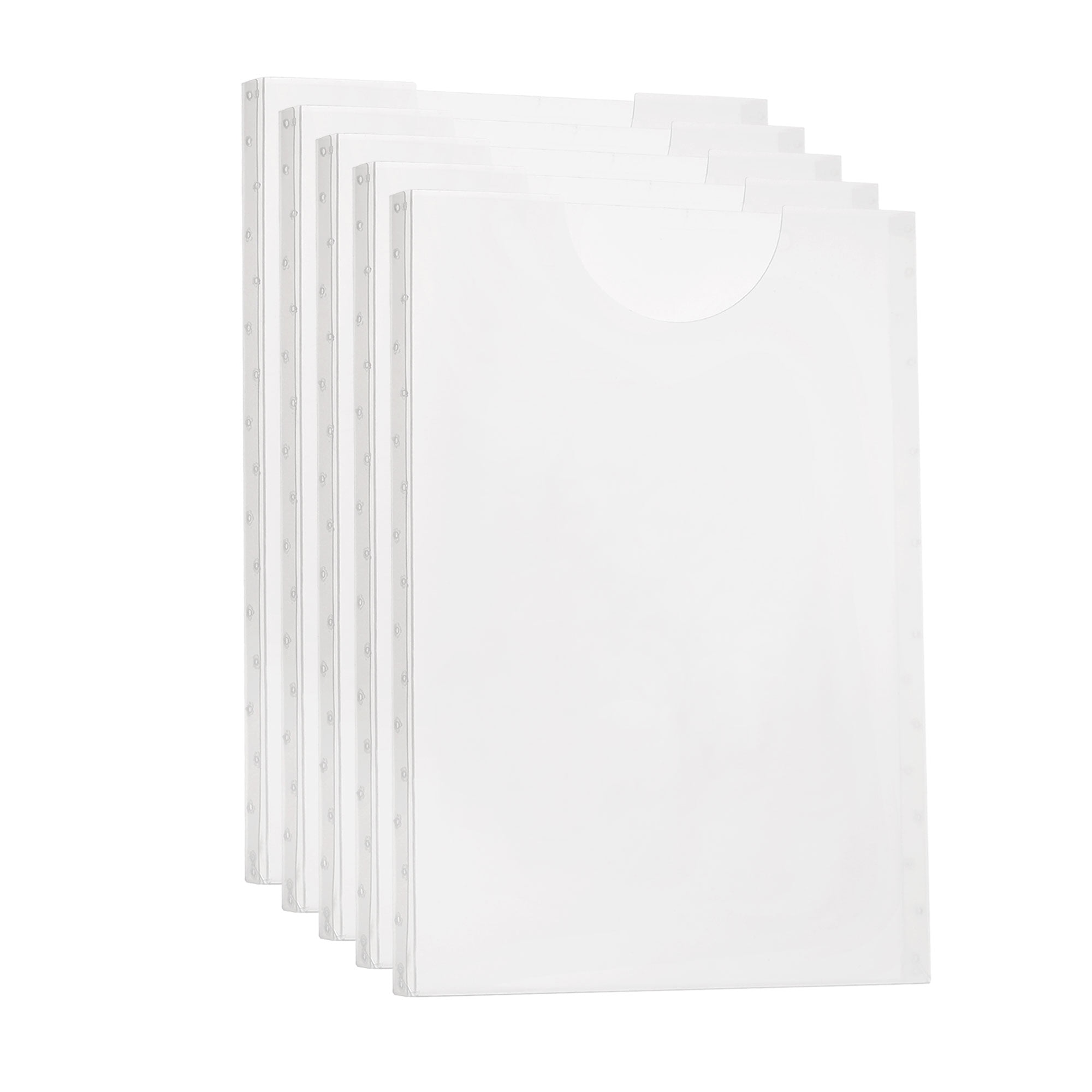 A4 Brochure Holder PP Display Vertical Wall Mount Posters, Clear, 5 ...