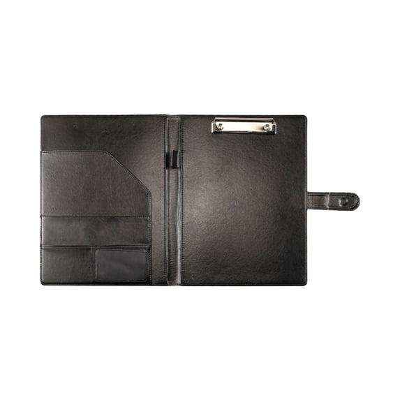 A4 Business Leather Folder Contract Organizer with Document Storage ...