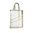 A4 Clear PVC Handheld Document Bag with Multi Pocket Subject Folder ...