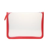 A4 Clear Zipper File Folder Organizer Bag for Documents and Office ...