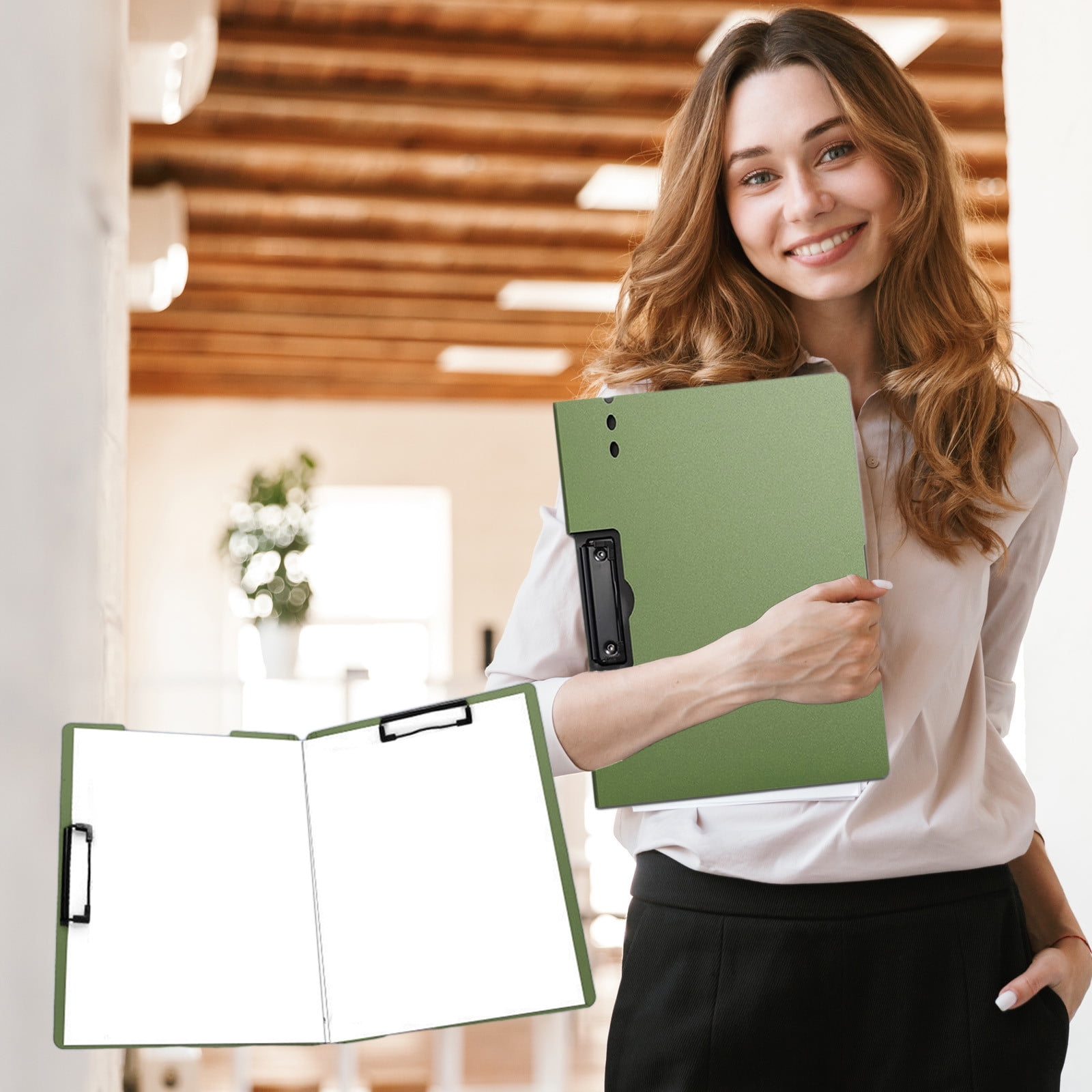 A4 Clipboard Folder with Thickened Board for Office Supplies and ...