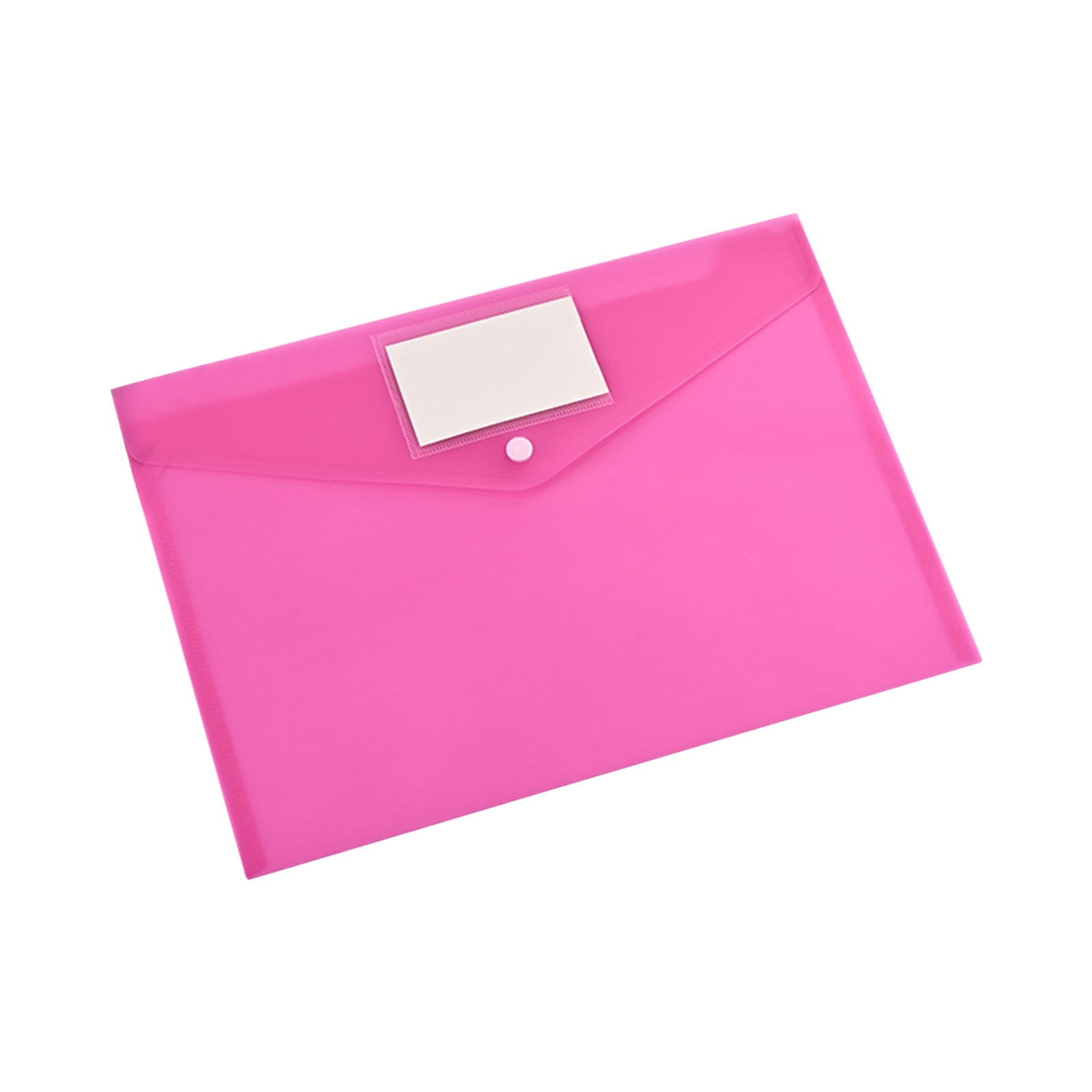 A4 Colorful PP Document Bag, Zippered File Folder for Office Files and ...