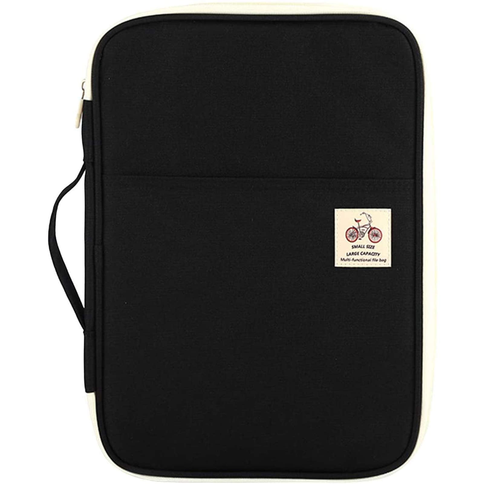 A4 Conference Folder Portfolio Writing Folder with Handles Document Bag ...