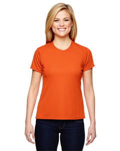 A4 Cooling Performance Crew For Women in Athletic Orange 2011 | NW3201 ...