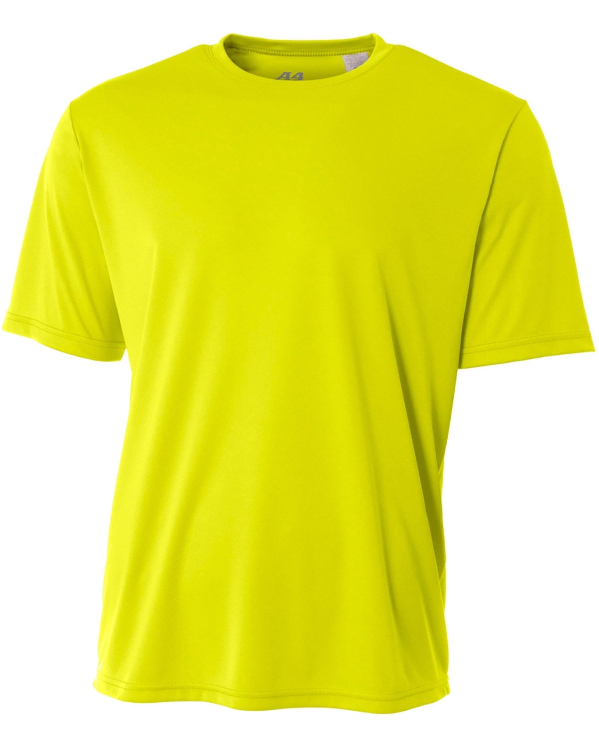 A4 Cooling Performance Crew For Youth Male in Safety Yellow | NB3142 ...