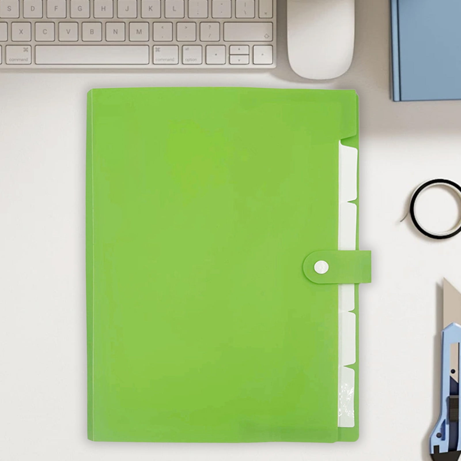 A4 Document Folder Plastic Material Button Closure Design Office ...