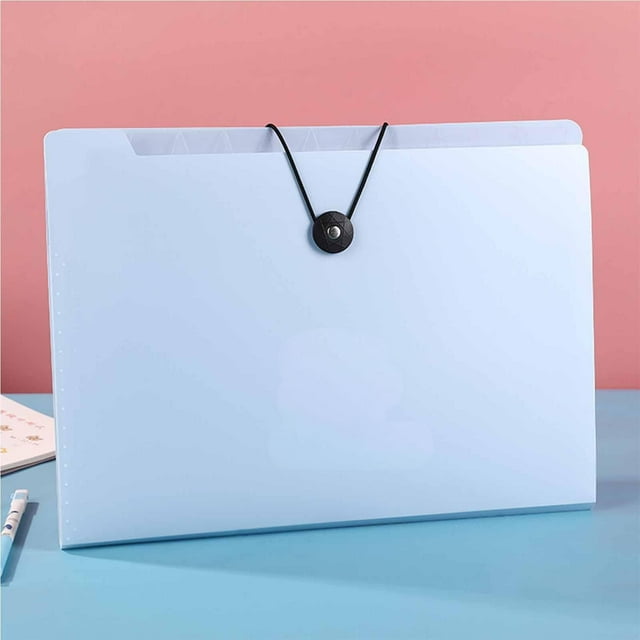 A4 Document Organizer, A4 Portable Folder Test Paper Bag Student Multi ...