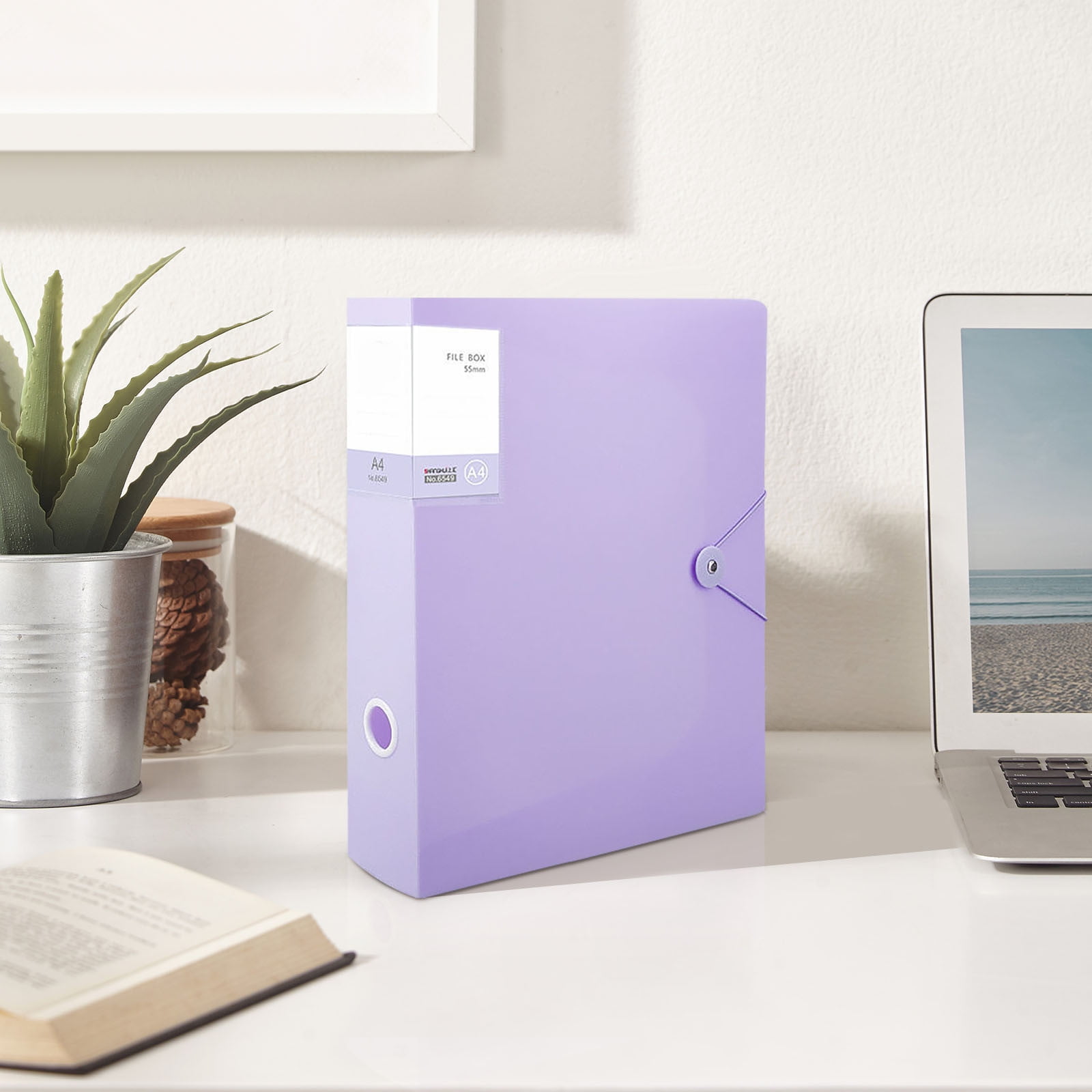 A4 Document Organizer Binder Data Book Folder Certificate Collection ...