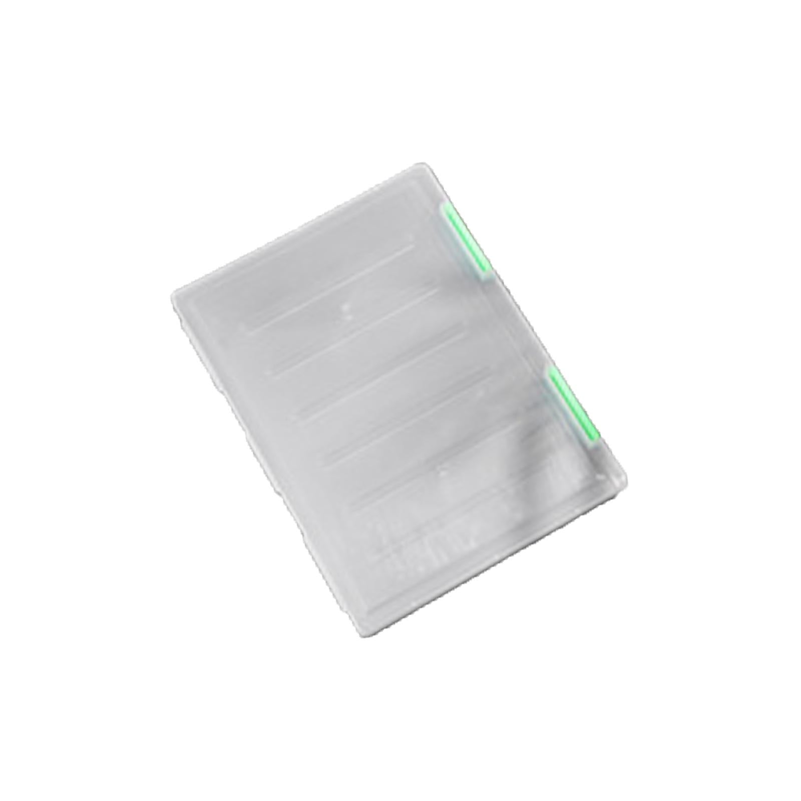 A4 Document Storage Box, Transparent Plastic File Organizer, Stackable ...