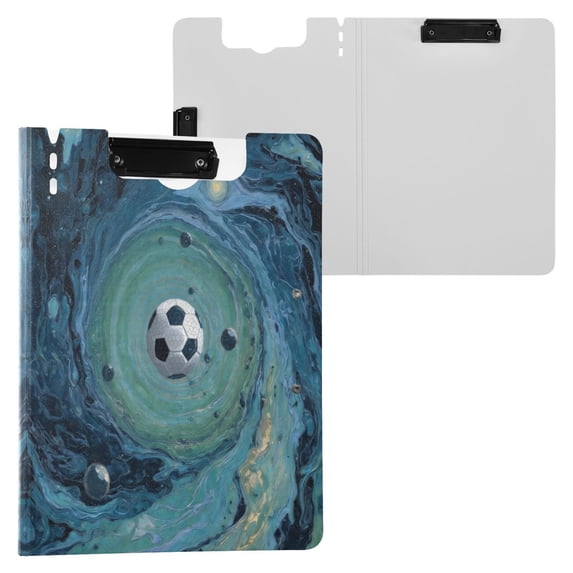 A4 Double Clip File Folder 18.9x12.6in Clipboards Foldable Binder Holds ...